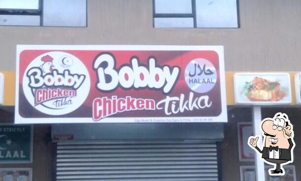 Menu at Bobby Chicken Tikka restaurant, Vereeniging