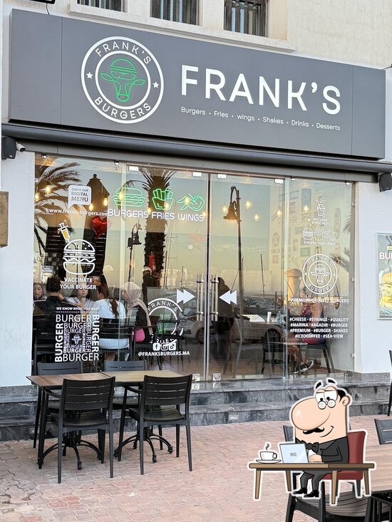 Frank’s Burgers Marina, Agadir - Restaurant menu, prices and reviews