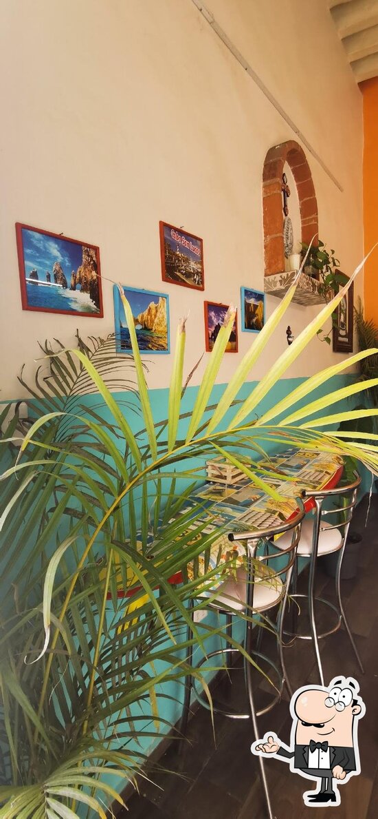 Menu at El Camarón Pelao de los Cabos restaurant, Puebla City