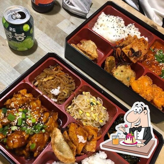 Menu at Miss Kimchi restaurant, Warsaw