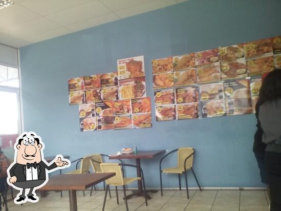 Menu at Old Fashion Fish & Chips restaurant, Pietermaritzburg