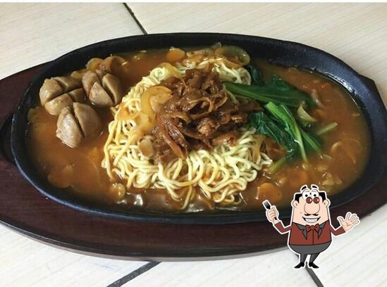 Menu at Warlogi Hot Plate restaurant, East Jakarta