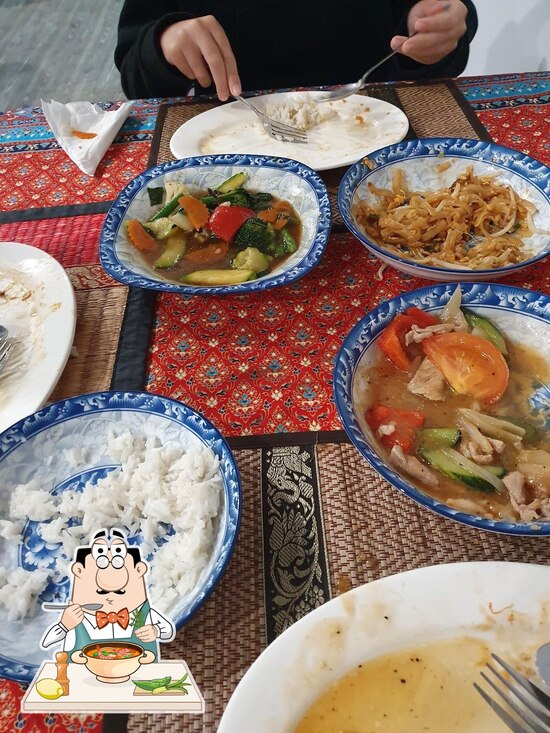 Menu at Thai Simply Cook restaurant, Lowood
