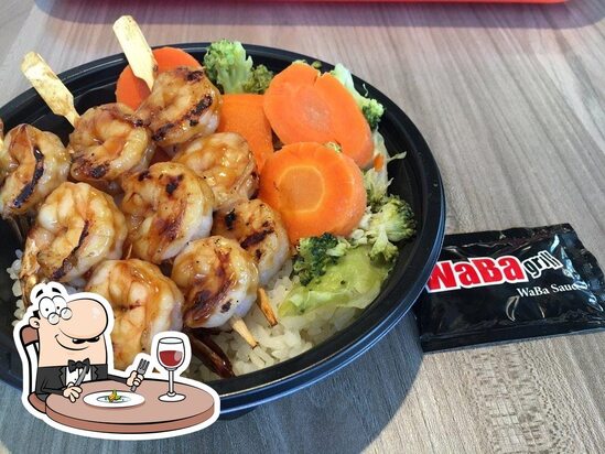 Menu at WaBa Grill fast food, Chula Vista, Broadway