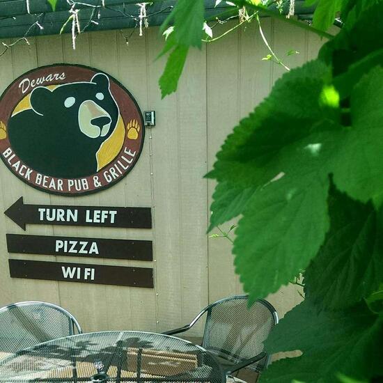 Menu at Black Bear Pub & Grille, Stone Lake