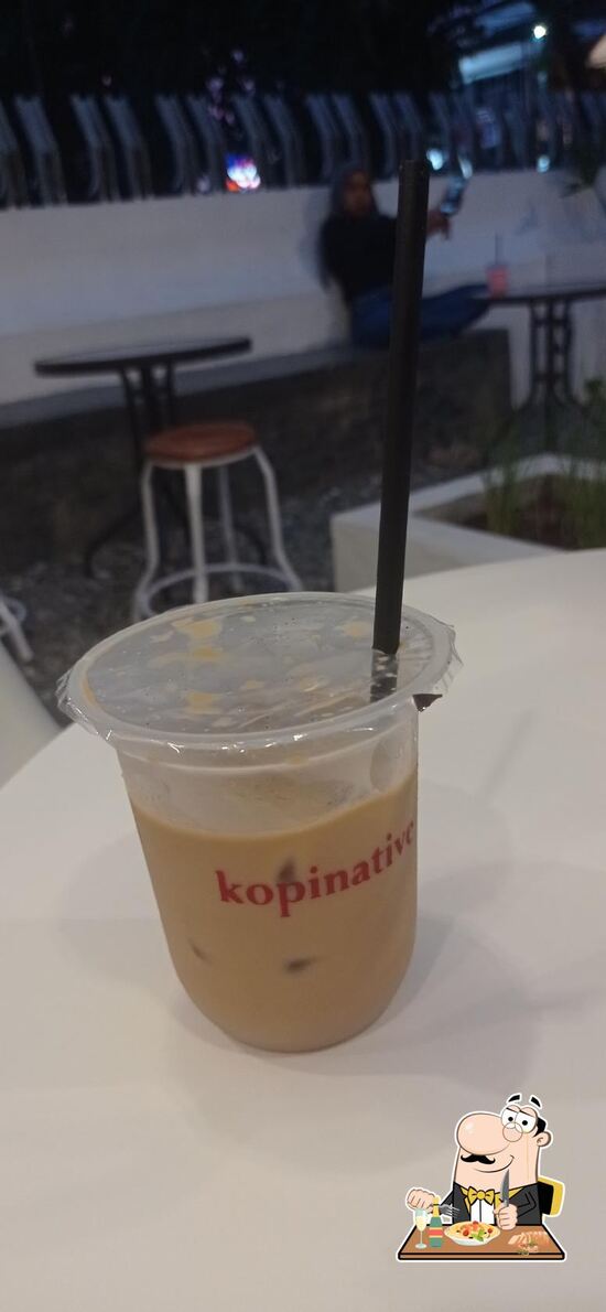 Menu at Kopinative, Padang