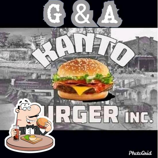 Carta del restaurante G&A KANTO BURGER, Muntinlupa