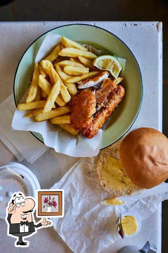 Menu at Lucky Fish & Chips restaurant, Cape Town, 77 Regent Rd