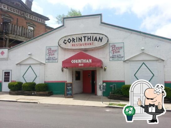 Menu at Corinthian Restaurant, Cincinnati, Jefferson Ave