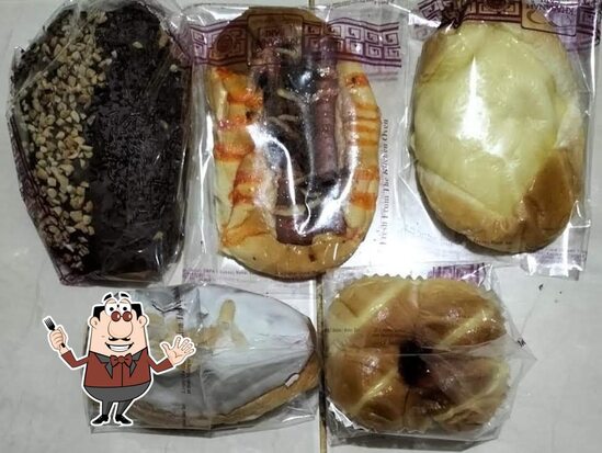Menu at Khasanah Sari bakery, West Jakarta
