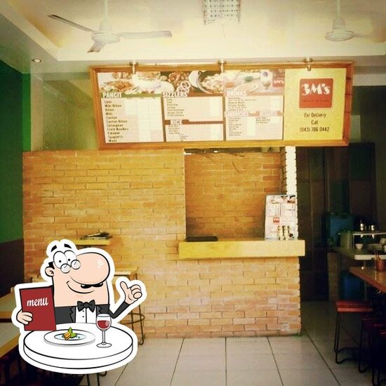 Menu at I Eat Pancit 3M's Canteen restaurant, Tanauan, President Jose P ...