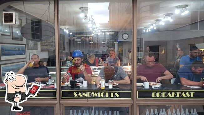 Menu at Capaldi's Bagel House, Liverpool