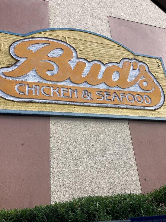 Menu at Bud's Chicken & Seafood restaurant, West Palm Beach, Okeechobee ...