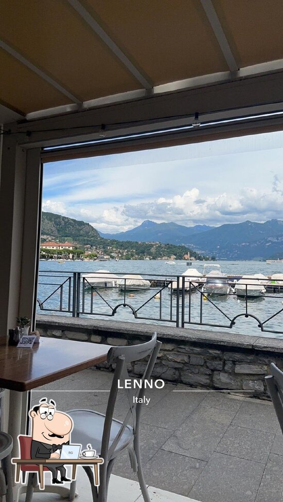 Menu at La Fabbrica del Gelato restaurant, Lenno