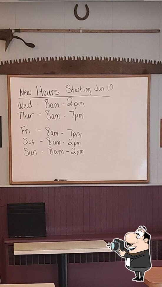 Menu at Camm Café restaurant, Croswell