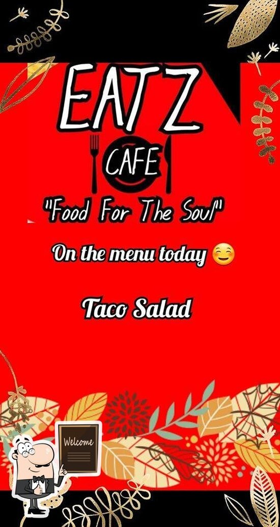 Menu at Eatz Cafe, Chattanooga