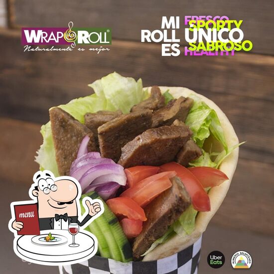 Carta del restaurante Wrap & Roll (Bénito Juárez), Mexicali