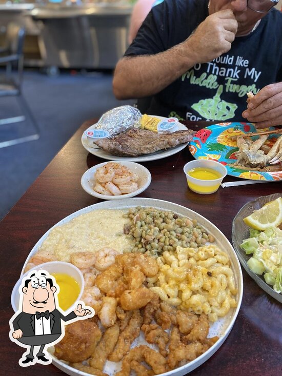 Menu at Pop's Southern Buffet restaurant, Salt Springs