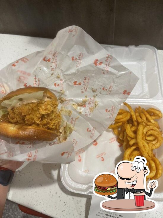 Menu at Hell's Fried Chicken restaurant, Cleveland