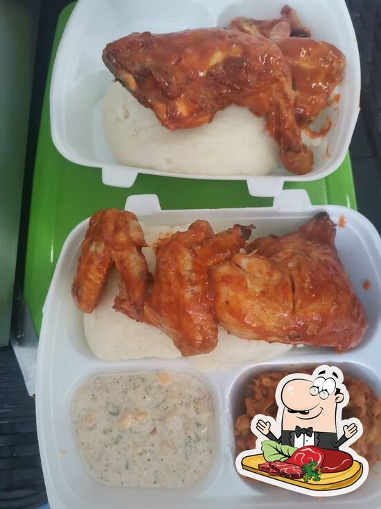 Menu at Sisters hub restaurant, Rustenburg