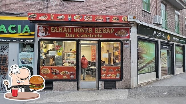 Menu at FAHAD DONER KEBAP restaurant, Madrid