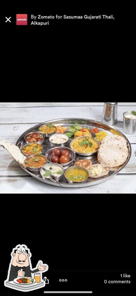 Sasumaa Gujarati Thali - Alkapuri, Vadodara, Ivory Terrace - Restaurant ...