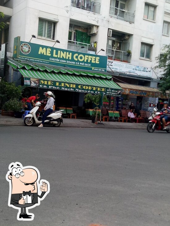Menu at Cà Phê Mê Linh cafe, Ho Chi Minh City, A4 Nguyễn Thị Nhỏ
