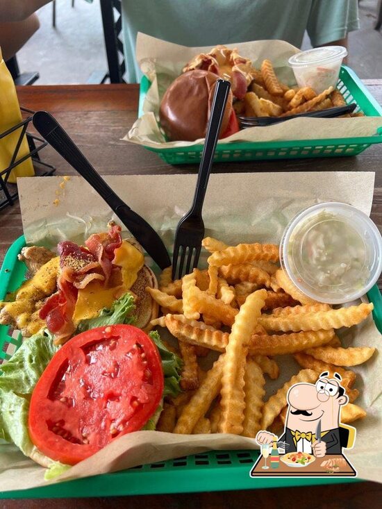 Menu at Burger Station restaurant, Hernando