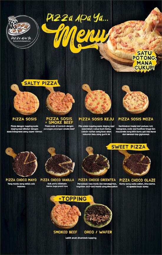 Menu at Pizza Apa Ya, Citra Indah pizzeria, Jonggol