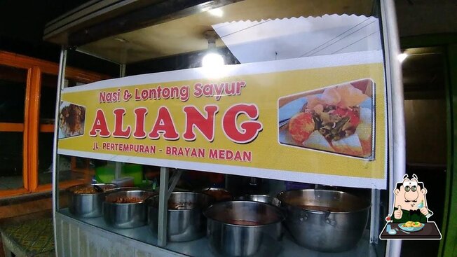 Menu at Nasi & Lontong Sayur ALIANG restaurant, Medan