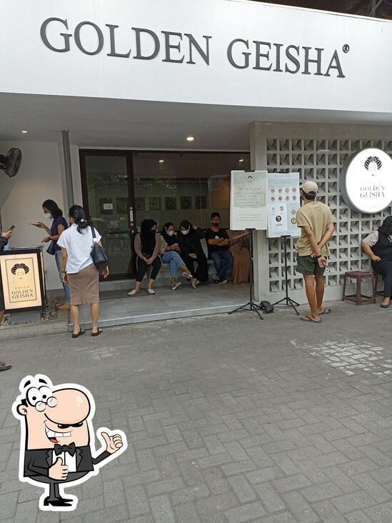 Menu at Golden Geisha Ramen restaurant, Yogyakarta