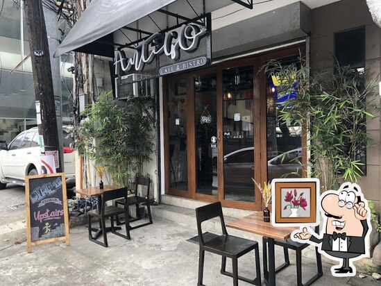 Menu at Antigo Café & Bistro Tomas Morato restaurant, Quezon City