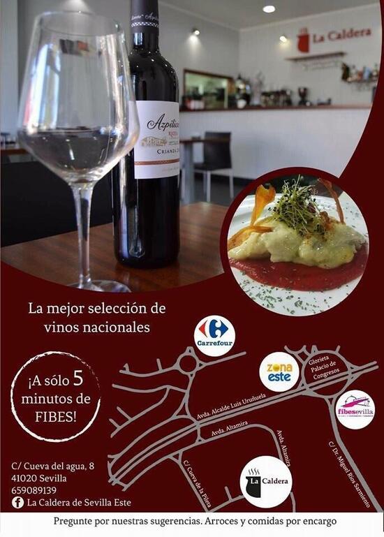 Menu at Bar restaurante La Caldera, Seville