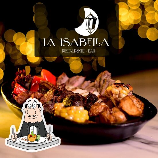 Carta de La Isabella restaurante bar, Cúcuta