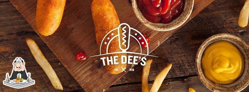 Menu at The Dee's Fast Food, Prague
