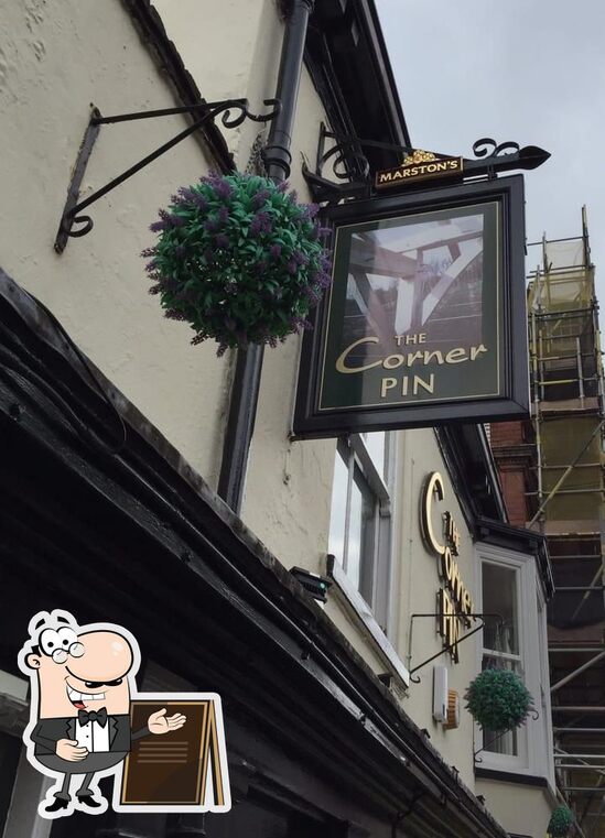 Menu at Corner Pin pub & bar, York
