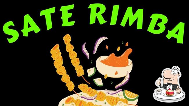 Menu at Sate Rimba Khas Bandung restaurant, Bandung