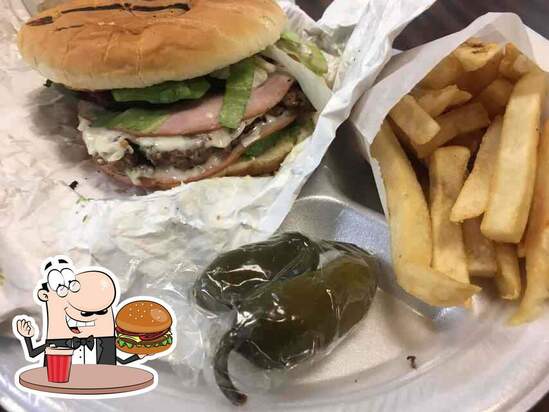 Menu at Pino Burger restaurant, Laredo, E Del Mar Blvd
