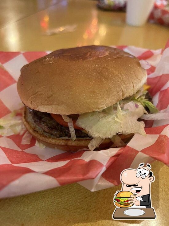 Menu at Pop's Burger Stand restaurant, Waxahachie