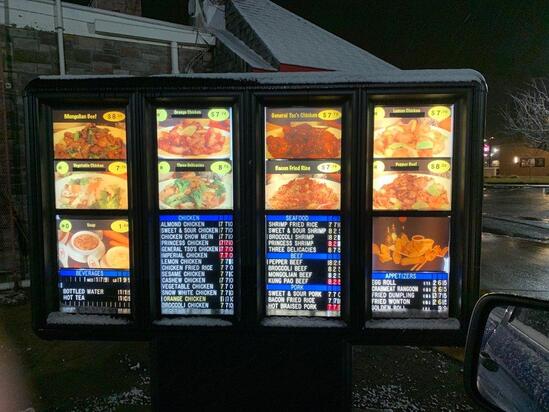 Menu at Imperial Garden Express IV restaurant, Salina