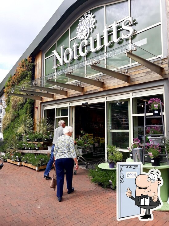 Menu at Notcutts Tunbridge Wells restaurant, Pembury