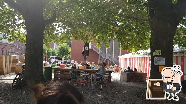 Biergarten Zeche Ewald wird STEELPARK, Herten - Restaurantbewertungen