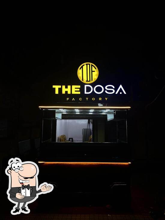 Menu at The dosa factory, Visakhapatnam