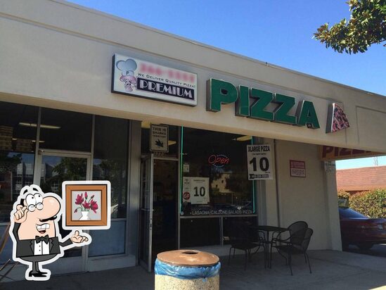 Menu at Premium Pizza restaurant, San Jose