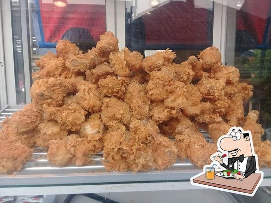 Menu at Dallas Fried Chicken restaurant, Indonesia, pondok purna