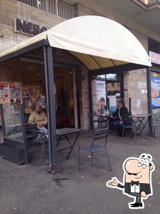 Menu at Nero Cafe, Rome, Via Trionfale