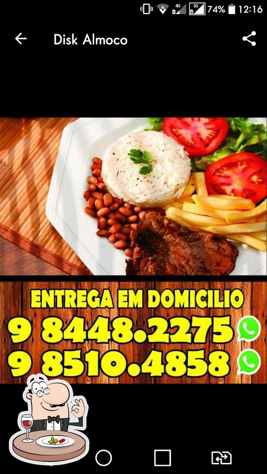 Disk almoço restaurante, Camaragibe - Avaliações de restaurantes