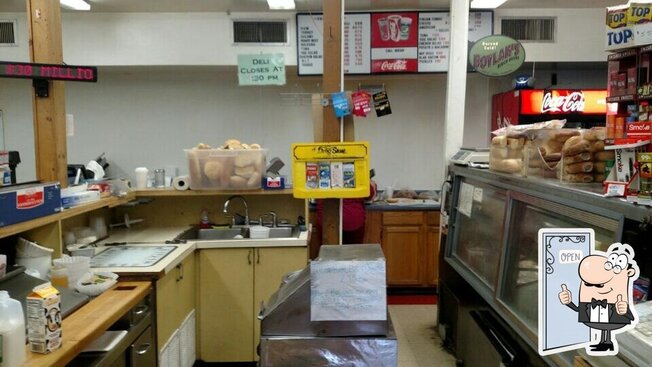 Menu at Short Stop, Middletown
