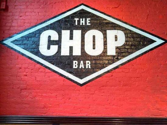Menu at Cleveland Chop steakhouse, Cleveland