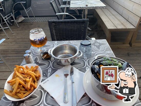 Menu at Le safran restaurant, Barfleur
